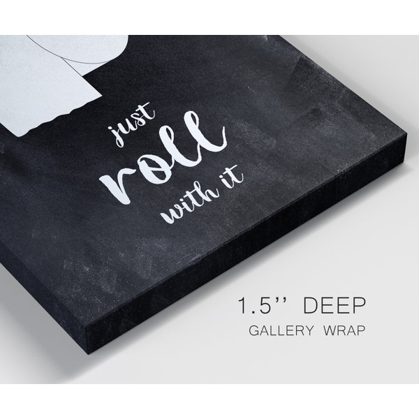 Trinx Roll Framed On Canvas Print | Wayfair